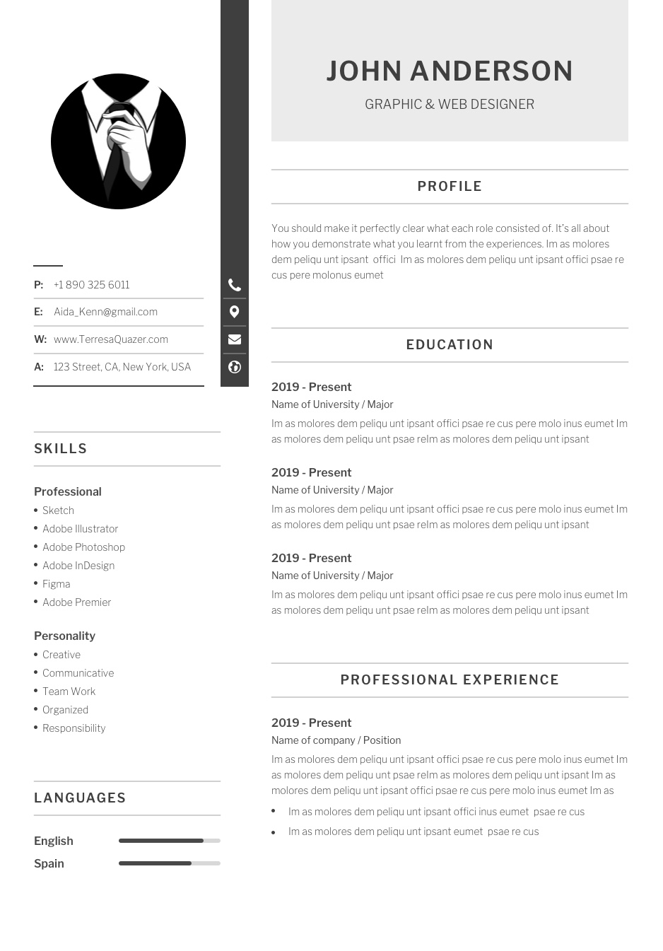CV Templates - CV Simply
