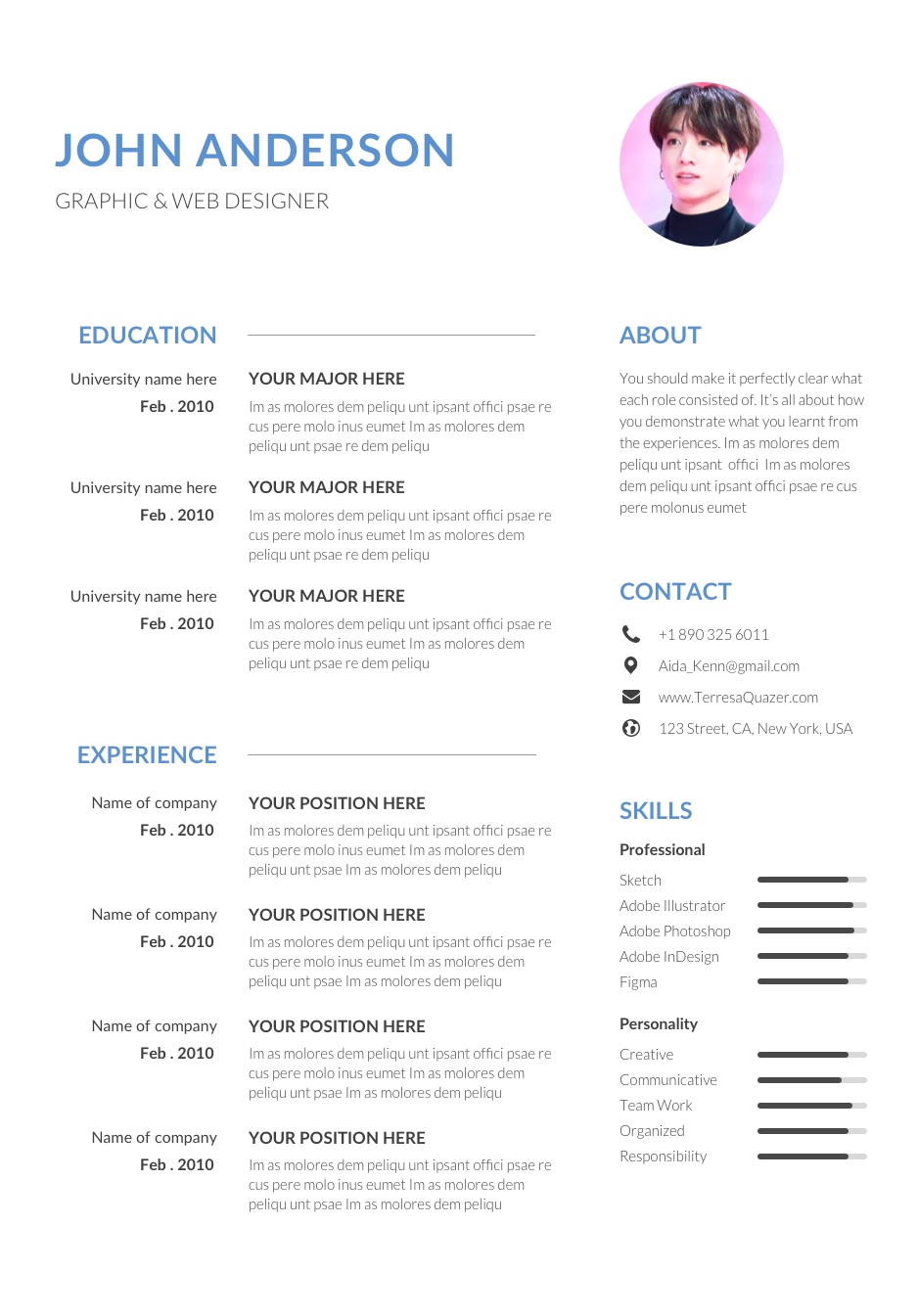 CV Templates - CV Simply